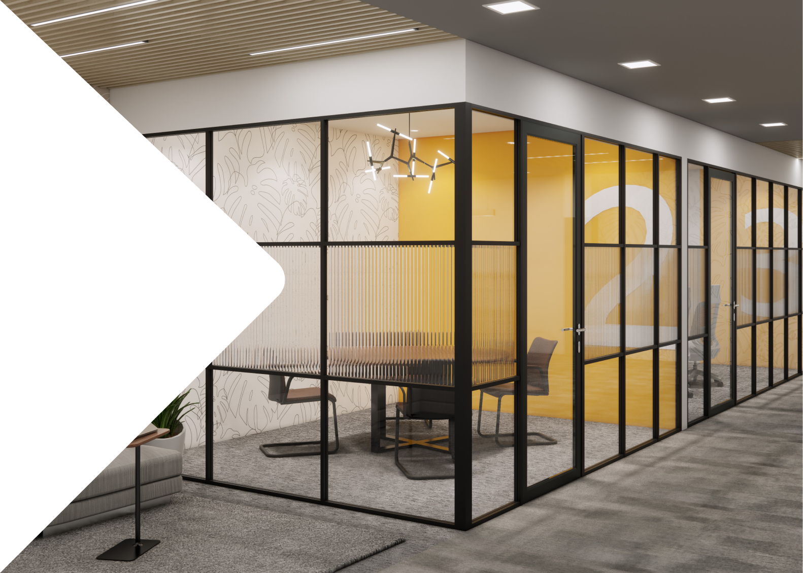 Choose the best slim profile partition for office spaces
